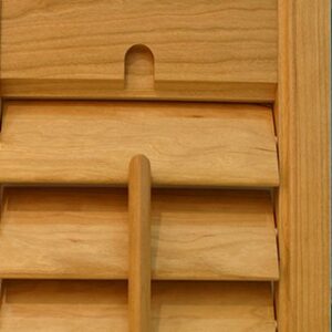 NATURAL WOOD SHUTTERS FOR WINDOWS AND DOORS HOME & OFFICE INTERIORS
