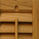 NATURAL WOOD SHUTTERS FOR WINDOWS AND DOORS HOME & OFFICE INTERIORS