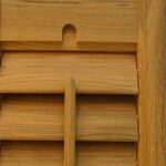 NATURAL WOOD SHUTTERS FOR WINDOWS AND DOORS HOME & OFFICE INTERIORS